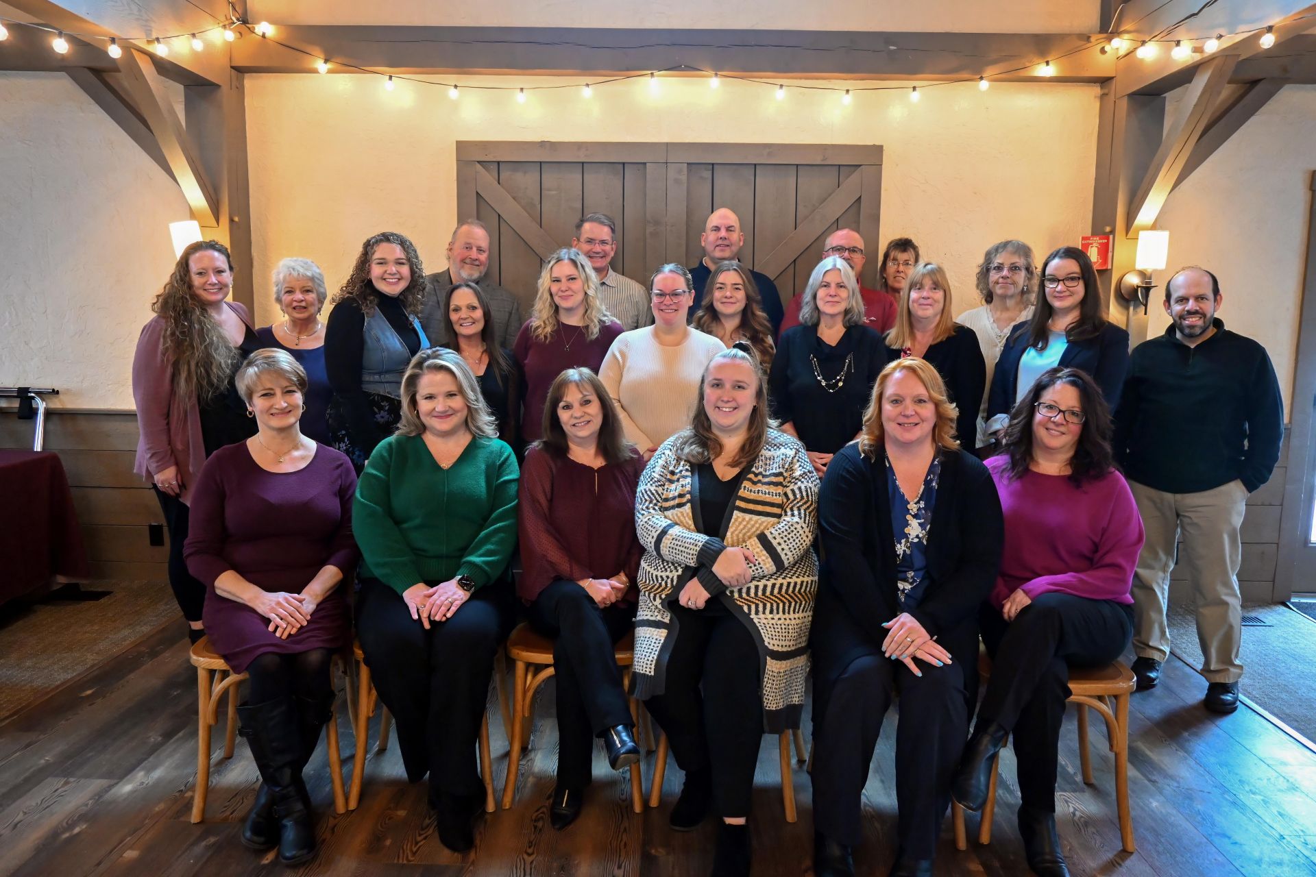 Cornerstone Bank honored 25 employees for years of service